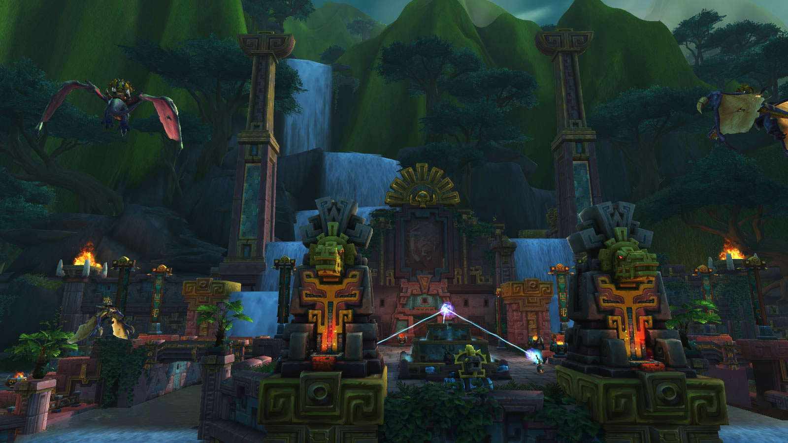 Battle for Azeroth : Zuldazar, zone de Zandalar - World of Warcraft ...