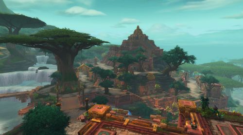Battle for Azeroth : Zuldazar, zone de Zandalar - World of Warcraft ...