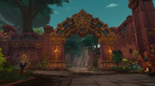 Battle for Azeroth : Zuldazar, zone de Zandalar - World of Warcraft ...