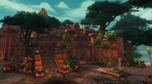 Battle for Azeroth : Zuldazar, zone de Zandalar - World of Warcraft ...