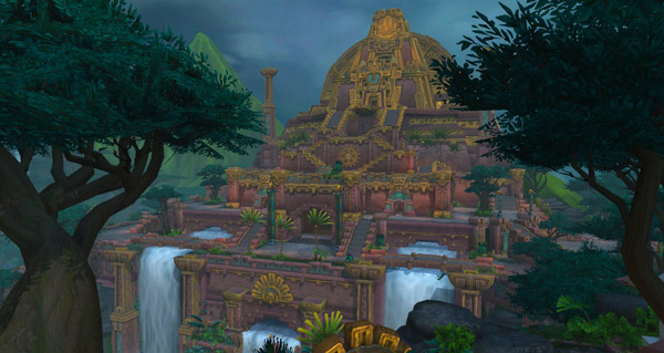 Dazar'alor : capitale de la Horde dans Battle for Azeroth - World of ...