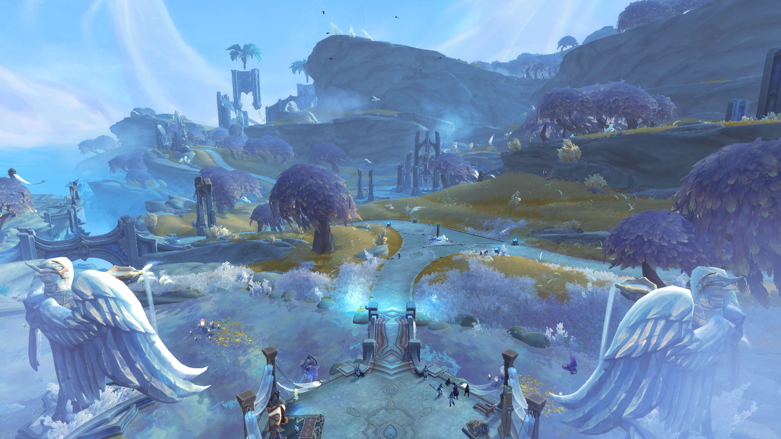 Shadowlands : Le Bastion, zone de l'Ombreterre - World of Warcraft ...